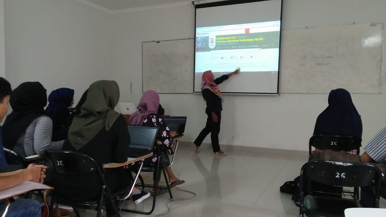 Perpustakaan Unjaya Selenggarakan Literasi Informasi