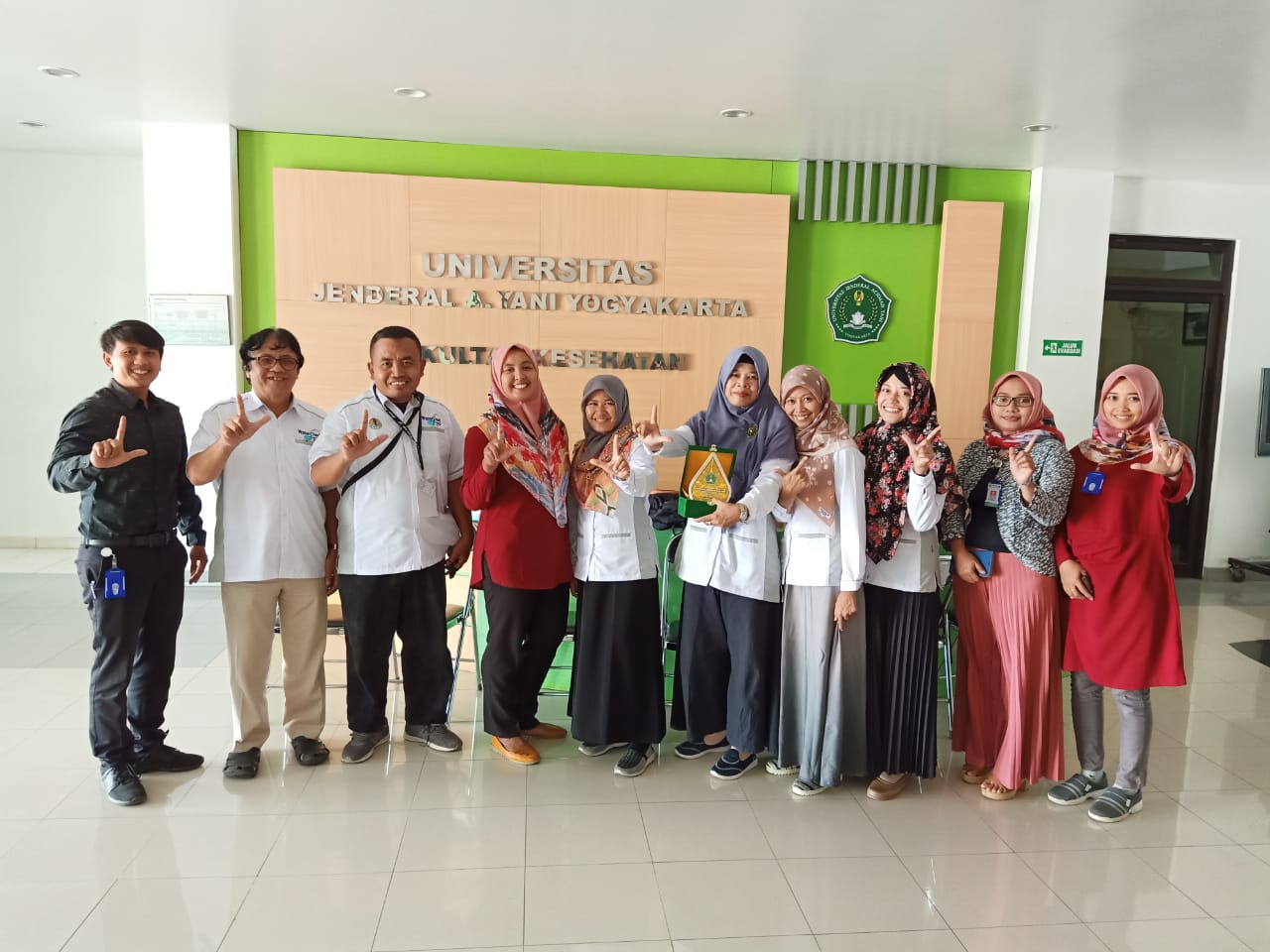 Studi Persahabatan BPPTPDAS di Perpustakaan Unjaya